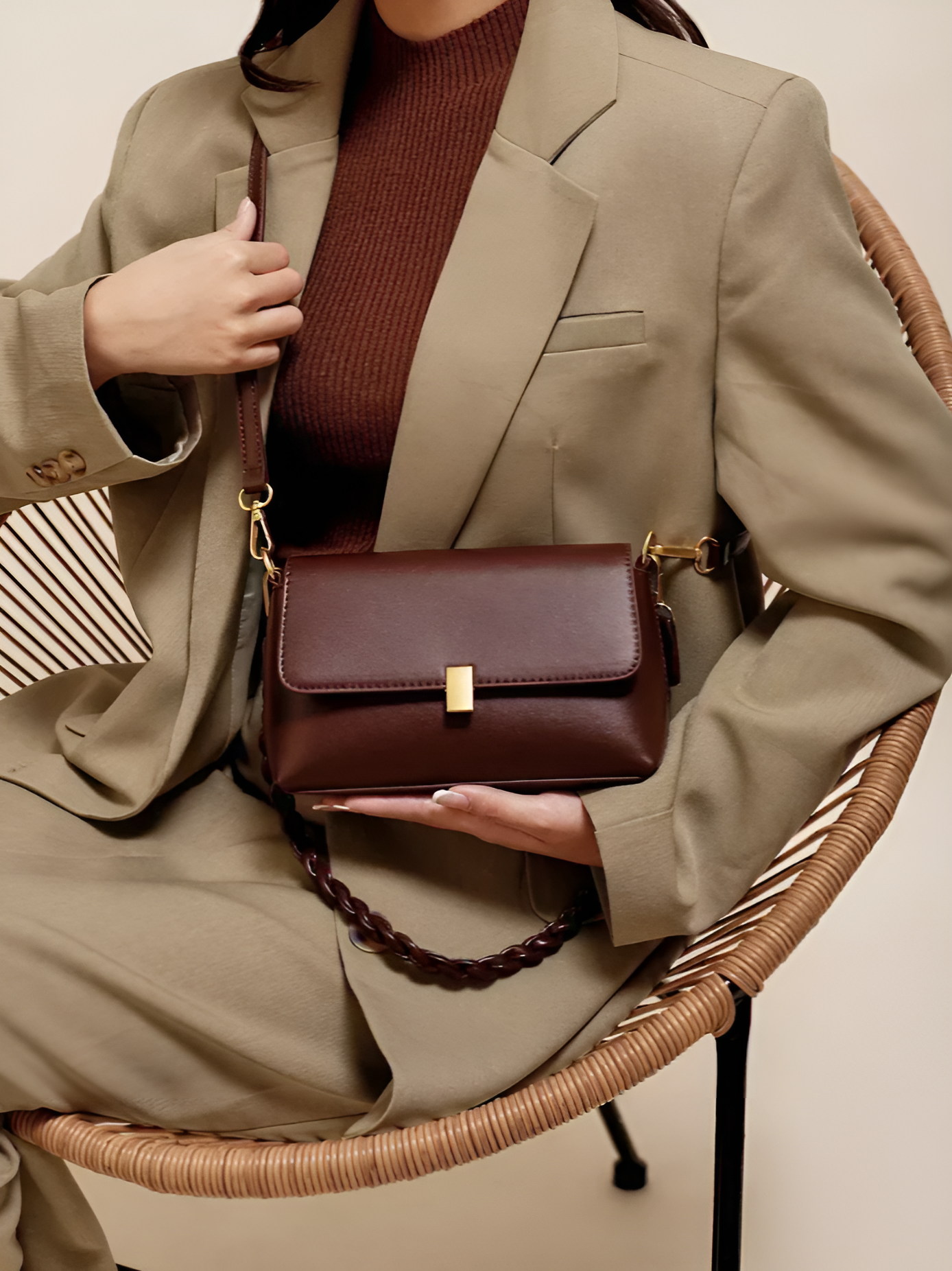 Сумка багет