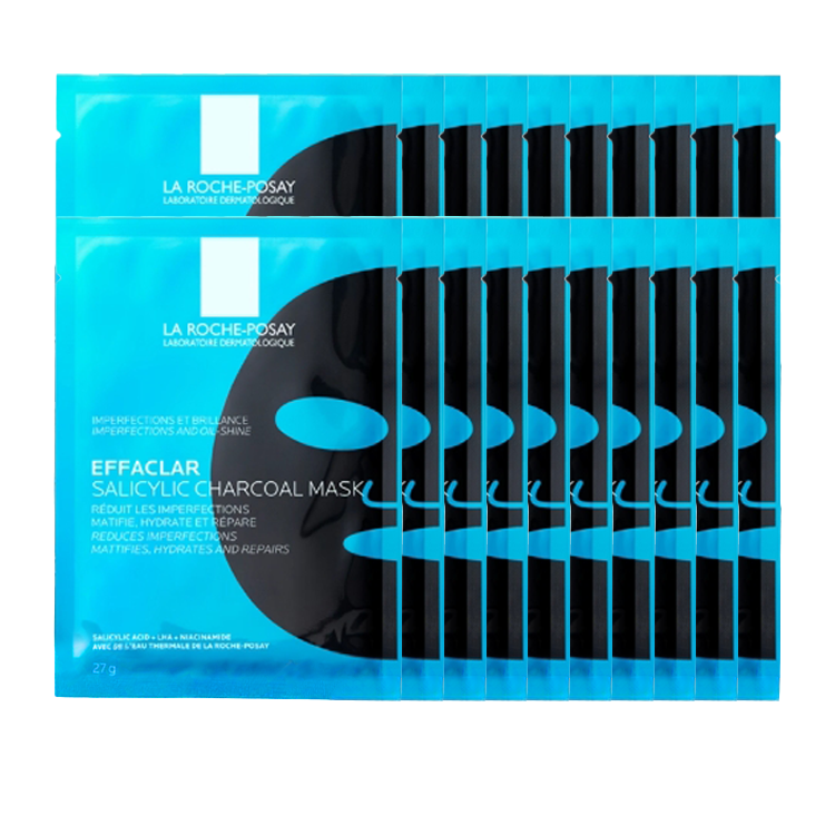 Маска LIFUQUAN черная от прыщей и для восстановления кожи, унисекс, тканевая