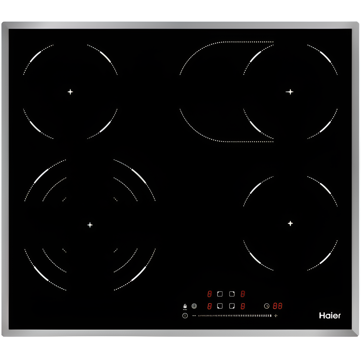 Микроволновая печь Haier HMB-DG208SA, гриль, 20 литров, цвет серебро