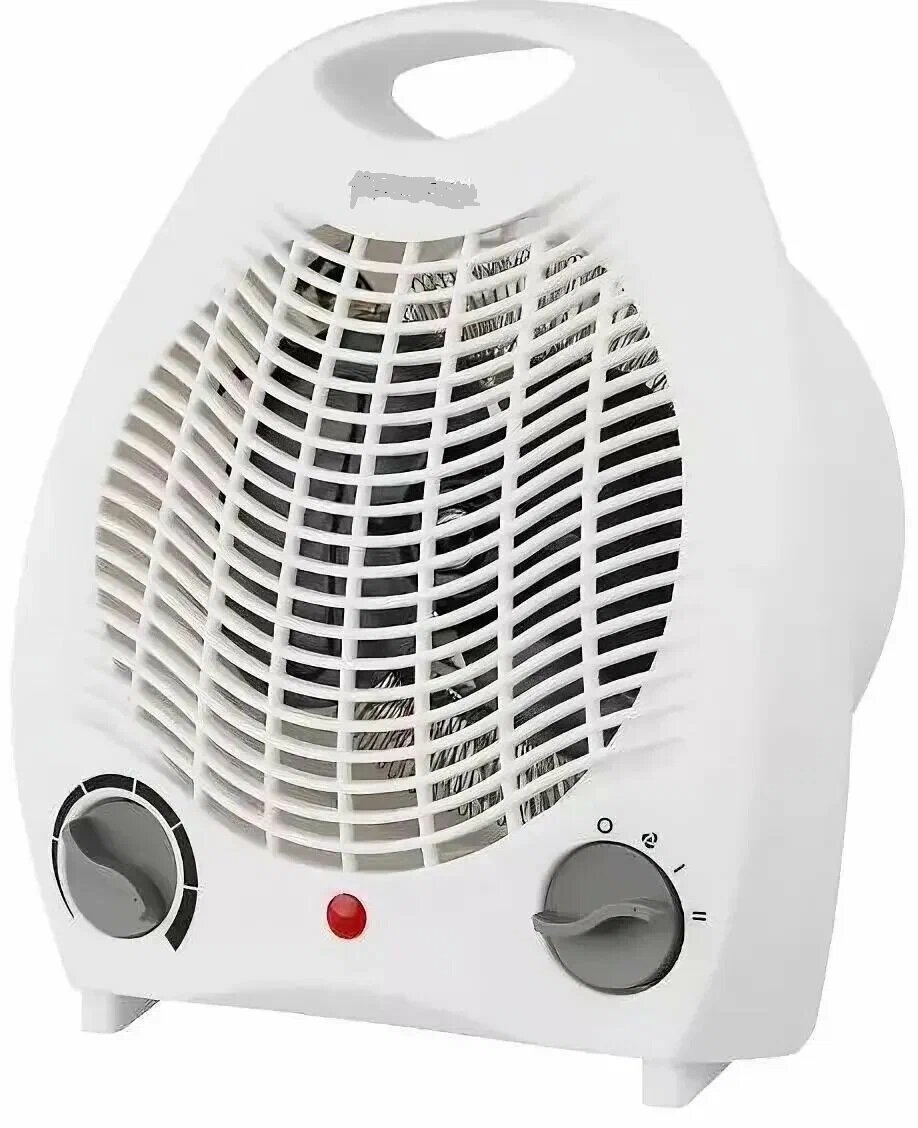 Тепловентилятор "Умница", Т-2кВт-Р, 2кВт, спиральный, механический, белый