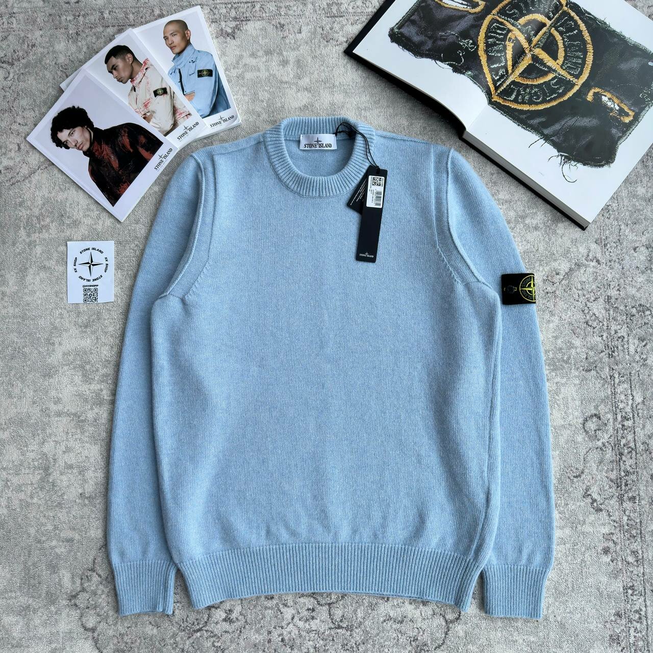 Свитер Stone Island Hoodie Stone Island Shadow Project Printed Popover 77196012A