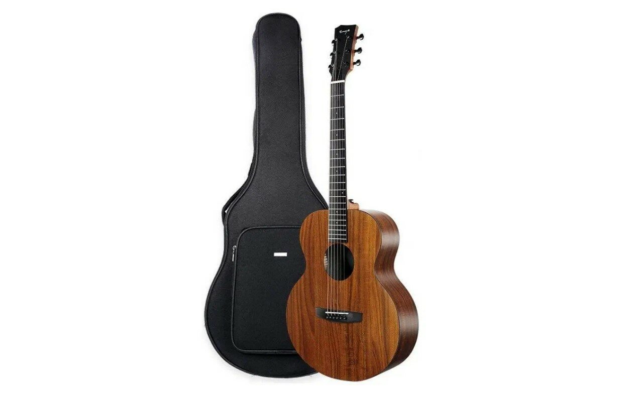 Акустическая гитара Enya EM-X1+, 6 струн, 20 ладов, натуральный окрас