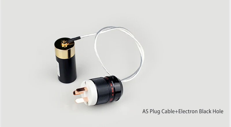 AS Plug Cable+Electron Black Hole, With AU Plug