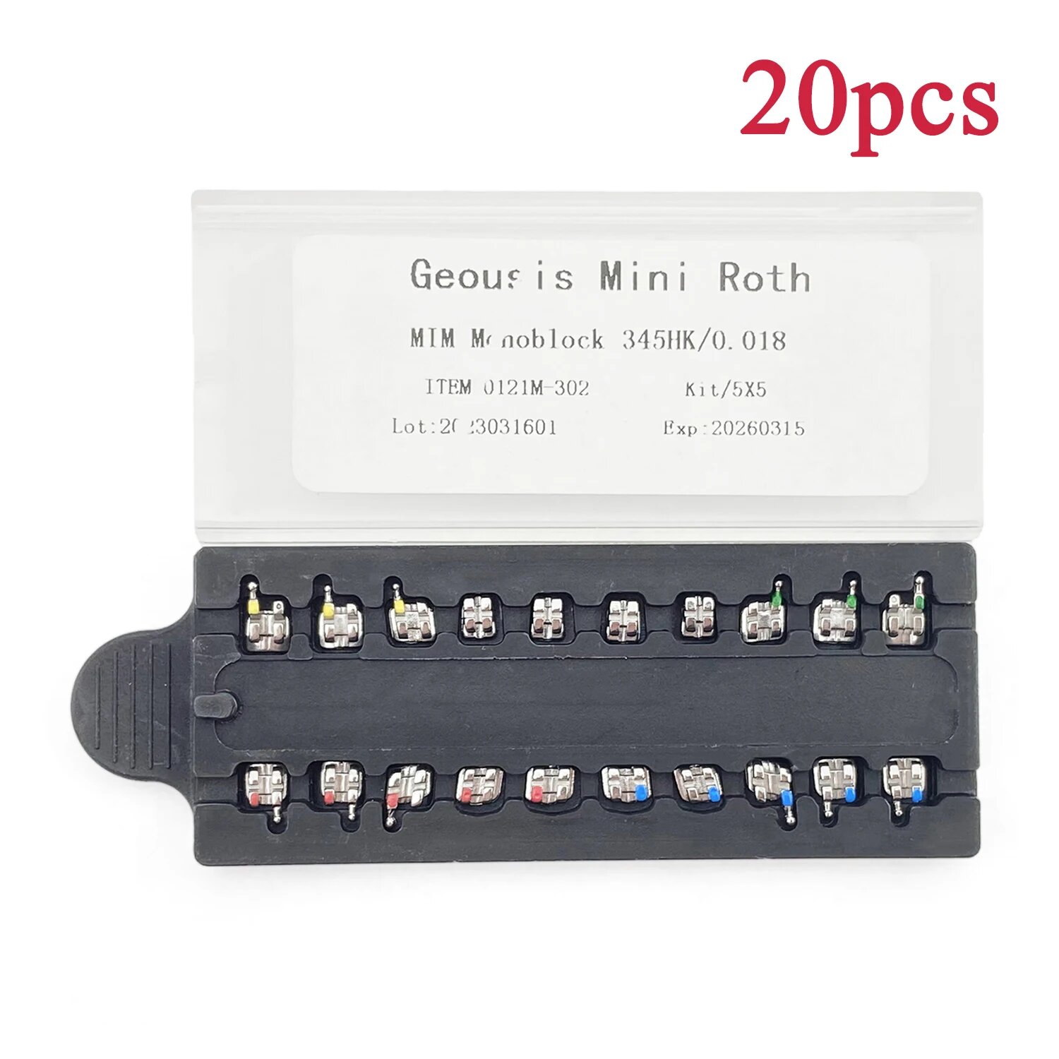 Томенти ортодонтические лингвальные кнопки Roth 018 345Hooks