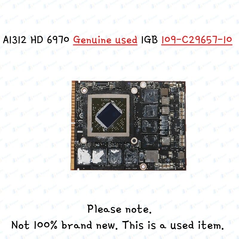 Видеокарта HD6970M 1ГБ/2ГБ для iMac 27 дюймов HD6970M 1GB Used