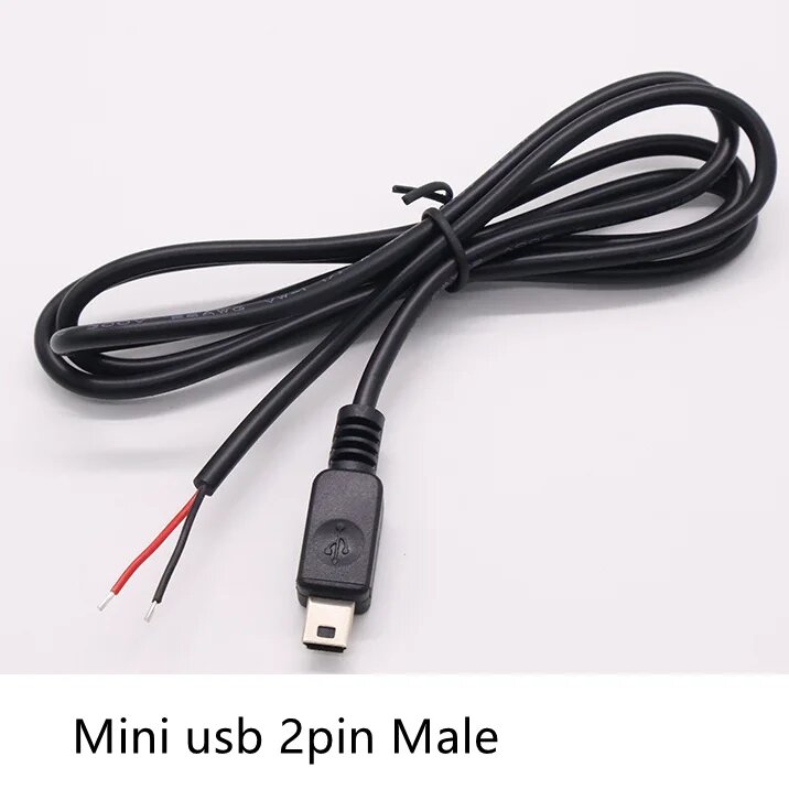 Mini USB 2Pin Male кабель 1 м