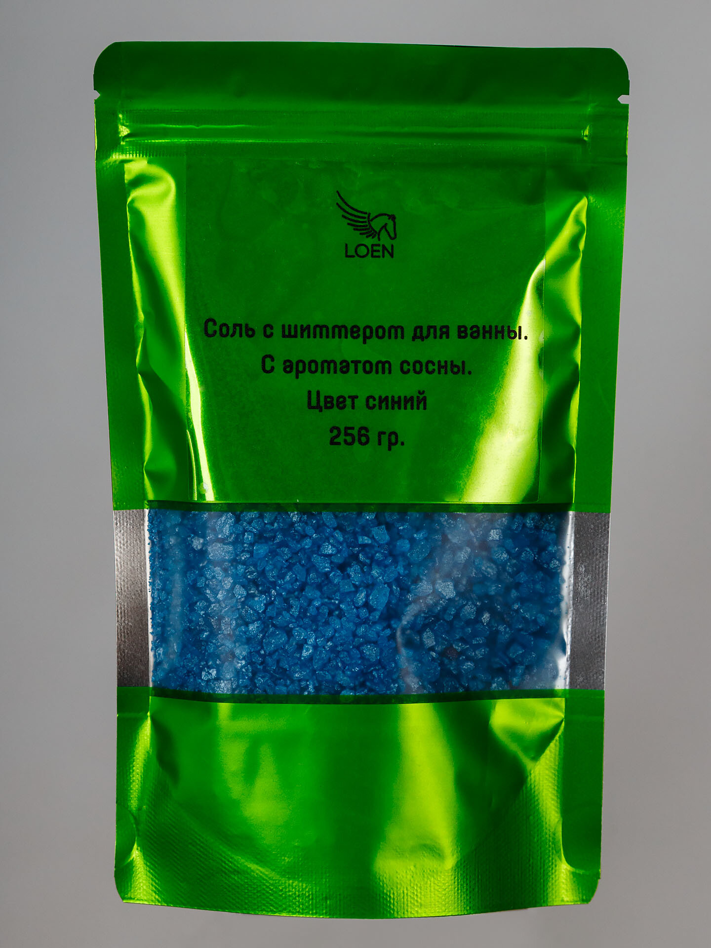 Соль с шиммером для ванны