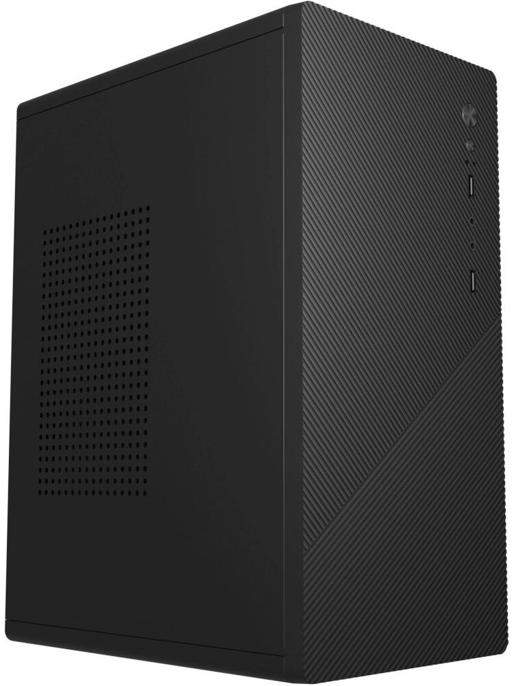 Корпус Accord Entry ACC-2054B only less than 215*236 черный без БП mATX 1x80mm 2xUSB2.0 audio