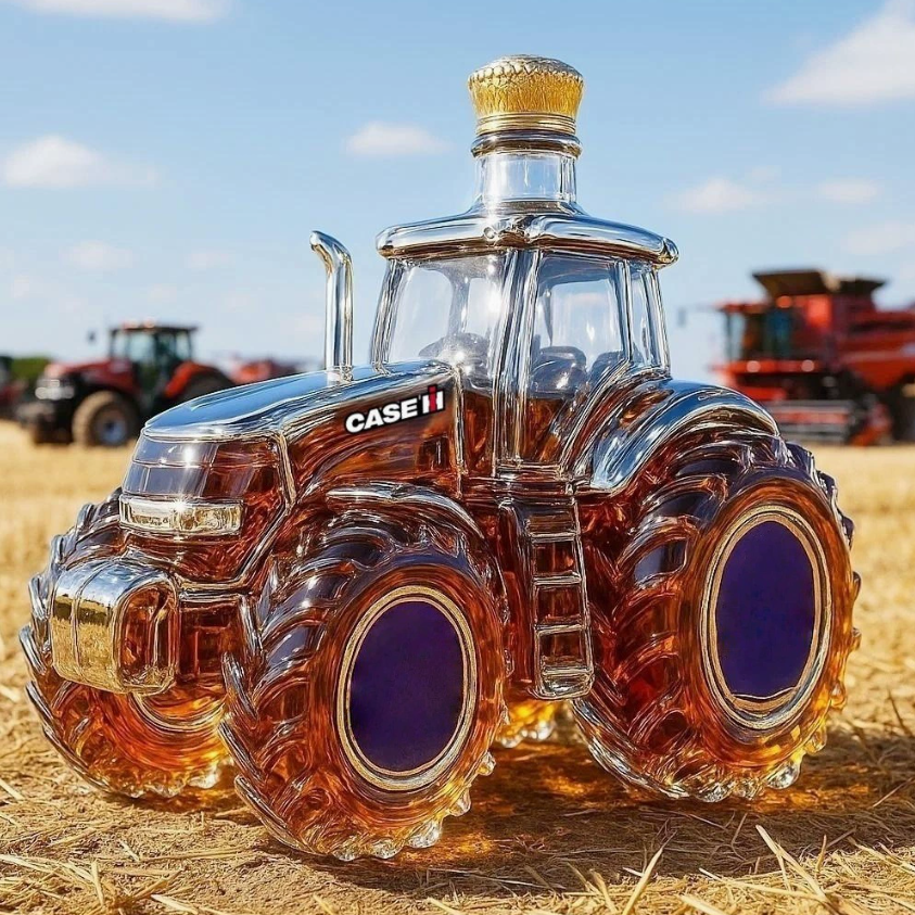 Jack Daniel's Стеклянные бутылки из-под виски, винные бутылки в форме автомобиля