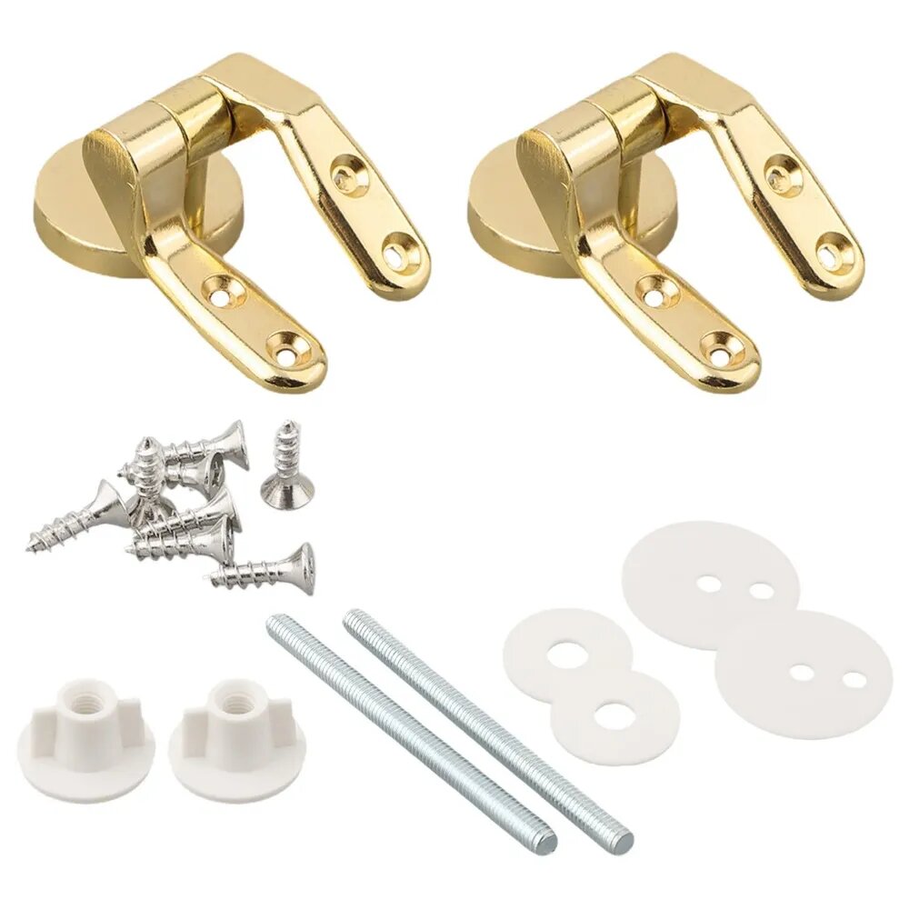 Золотой Унитаз Для Петель Сиденья, Запасная Золотая Замена с Фурнитурой