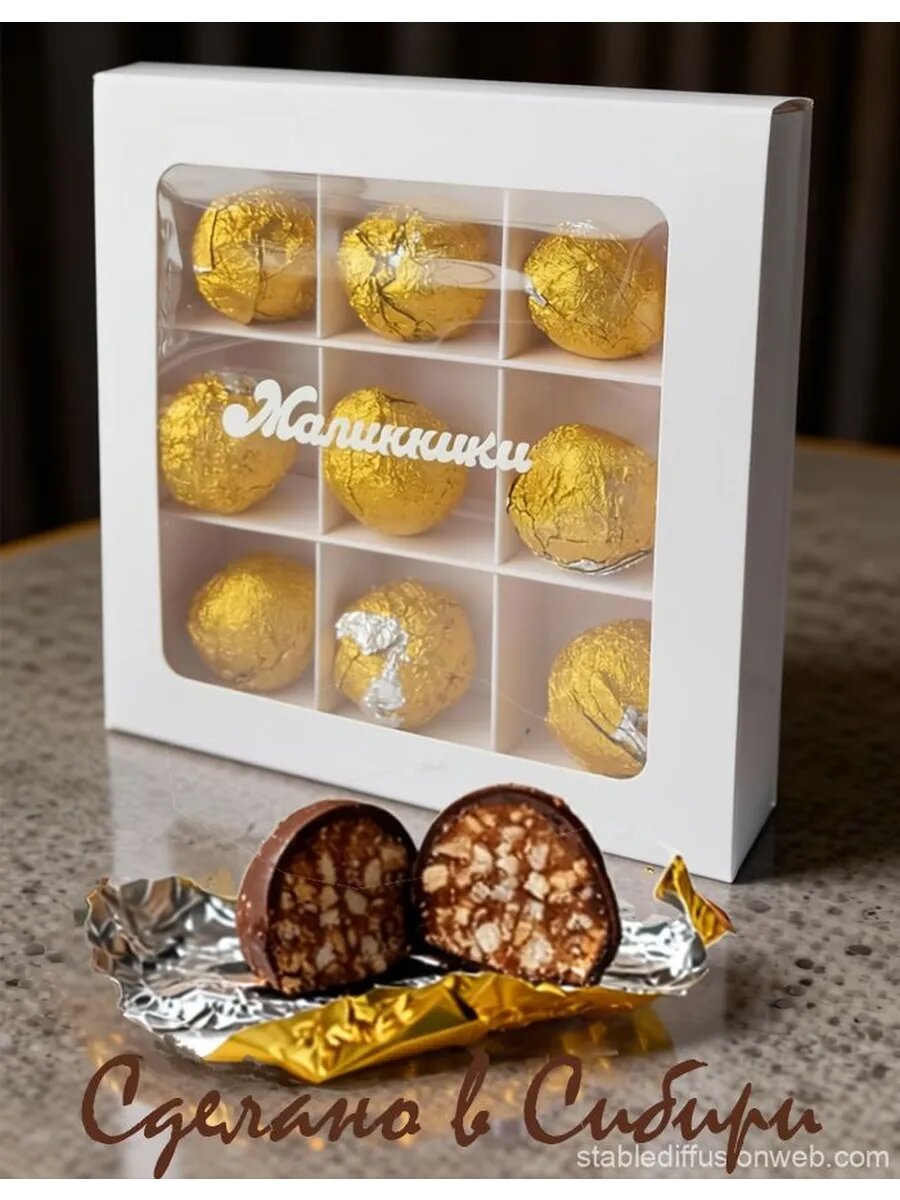 Конфеты "Грильяж Мягкий", с миндалем и арахисом, в горьком шоколаде, 130 г