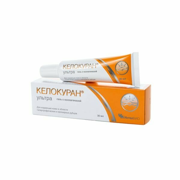 Гель с коллагеназой Ультра Келокуран туба 30мл