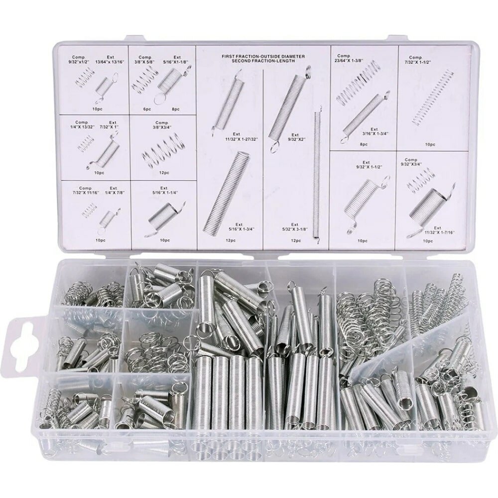 Пружины на сжатие и растяжение Forsage 200 предметов F-841