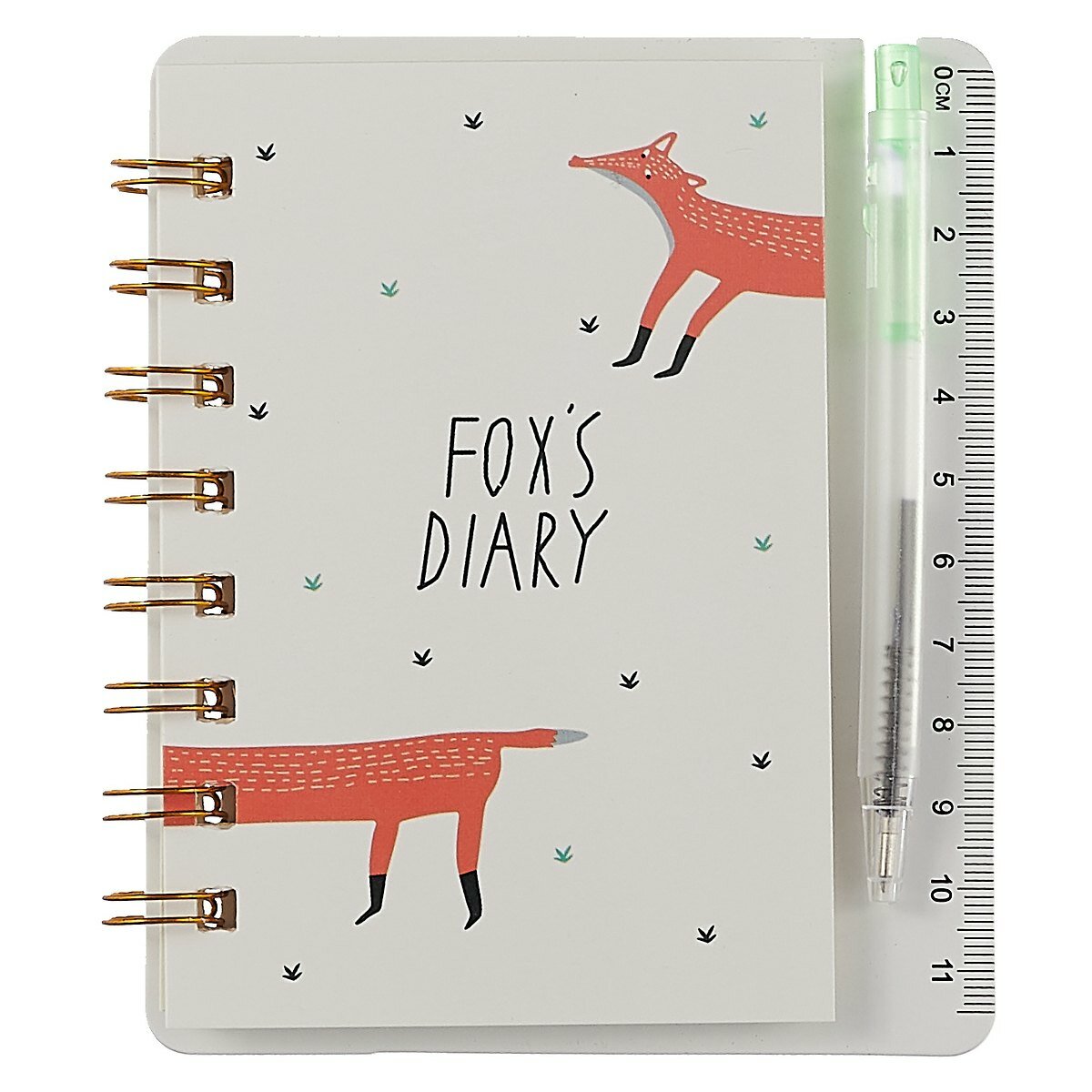 Записная книжка «Diary» А6, 55 листов в линейку, спираль