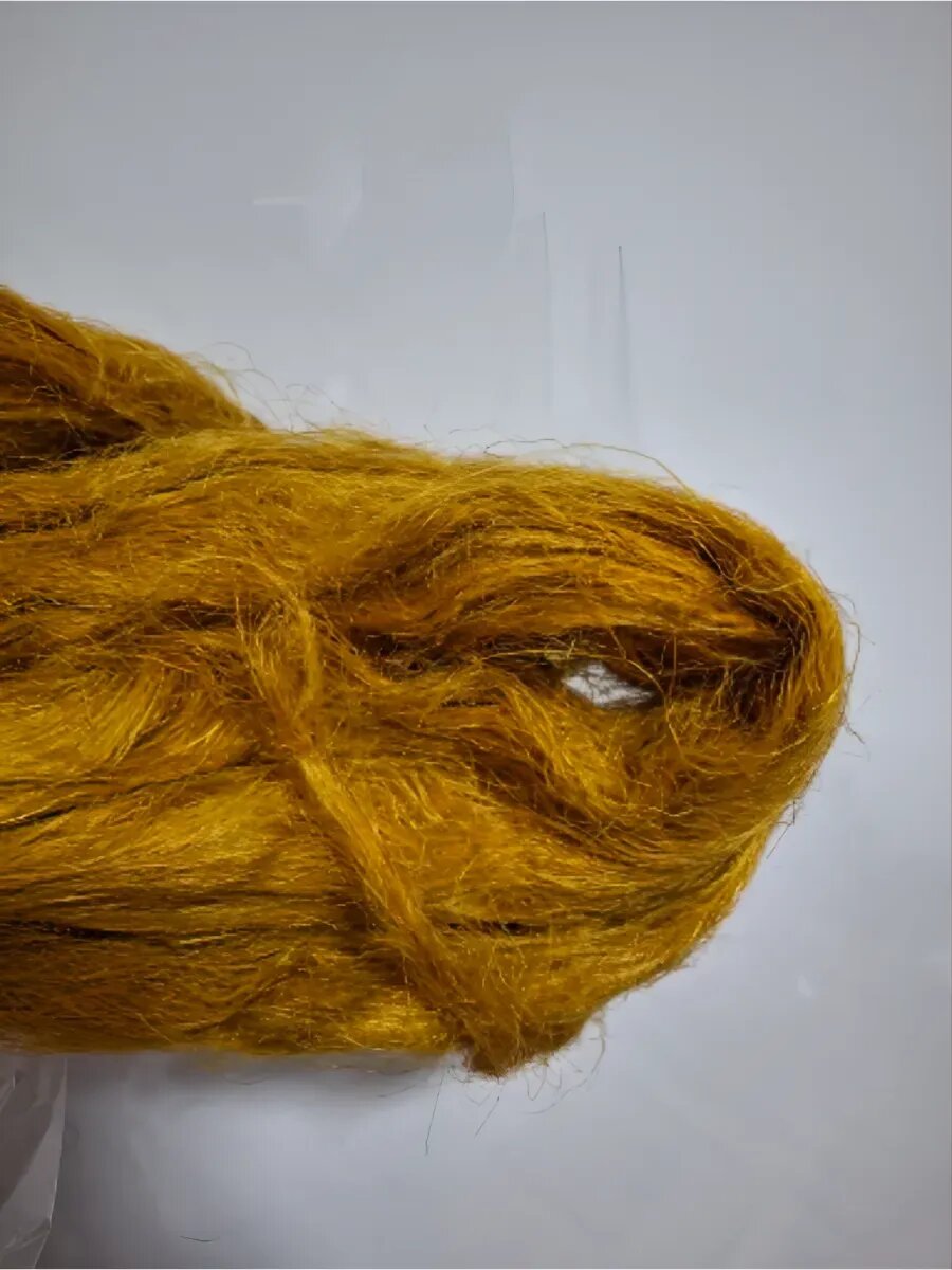 Льняное волокно - 5 г, для волос ватной игрушке, кукле