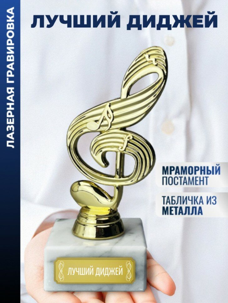 Статуэтка Ключ "Лучший диджей "