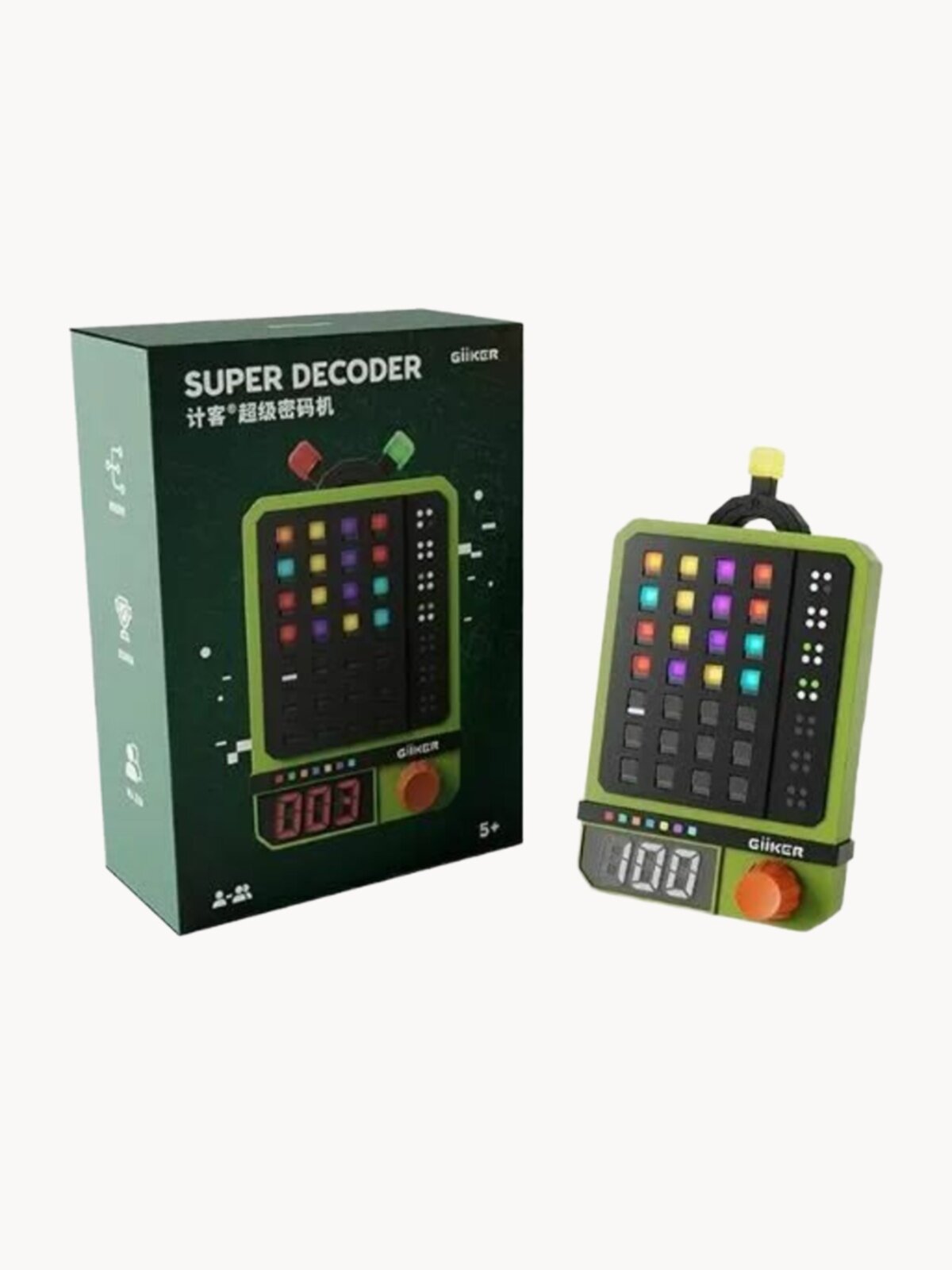 GiiKER Супер шифровальная машина, настольная логическая игра для детей и семьи, развивающие головоломки и задания на дедуктивное мышление, элементы шариковых машин для интерактивной игры