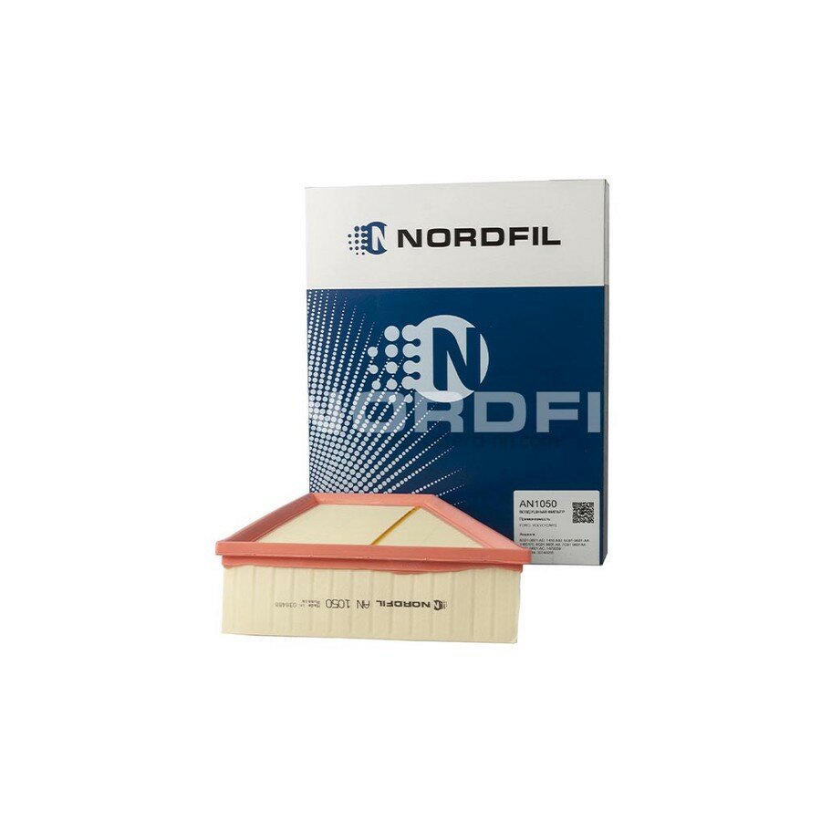 NORDFIL AN1050 Фильтр воздушный Ford Galaxy II Mondeo IV S-Max Volvo S80 II V70 II