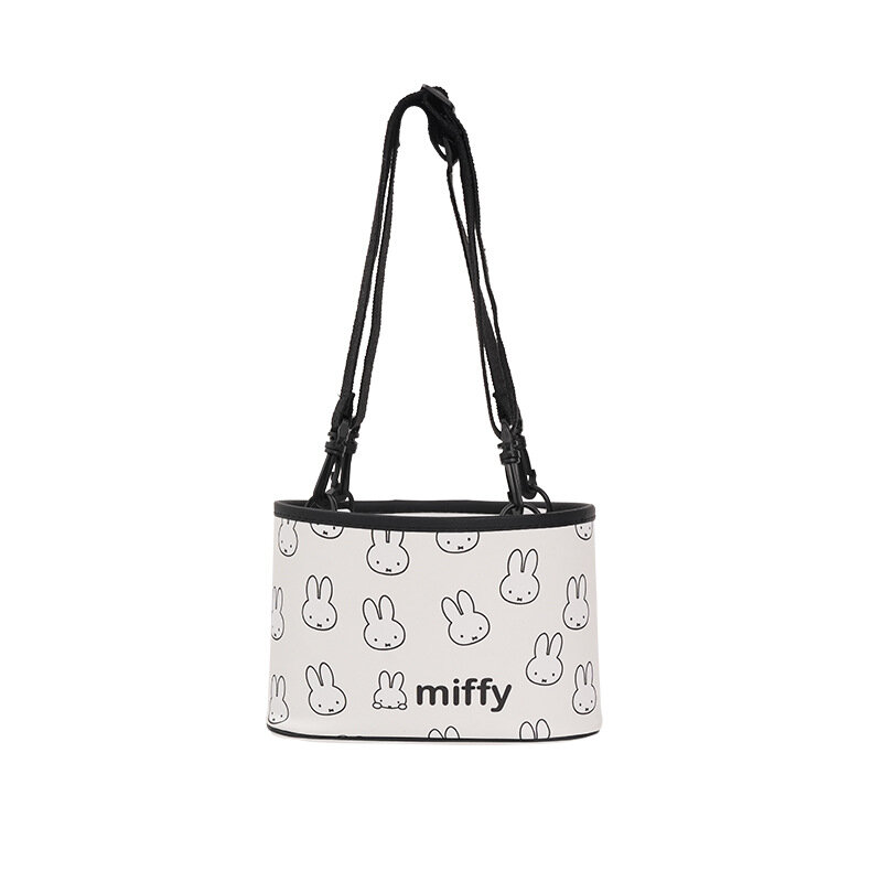 Мусорное ведро "Miffy", черно-белое, для автомобиля