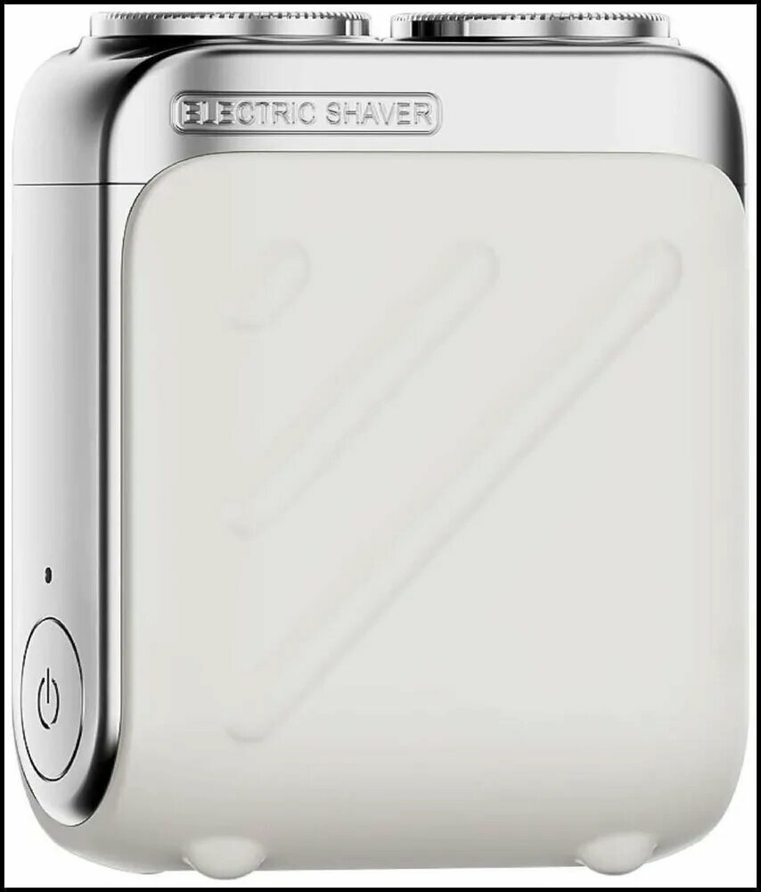 Электробритва by Skyworth Traveller with case, белый (MZXZ021-White), белый, серебристый