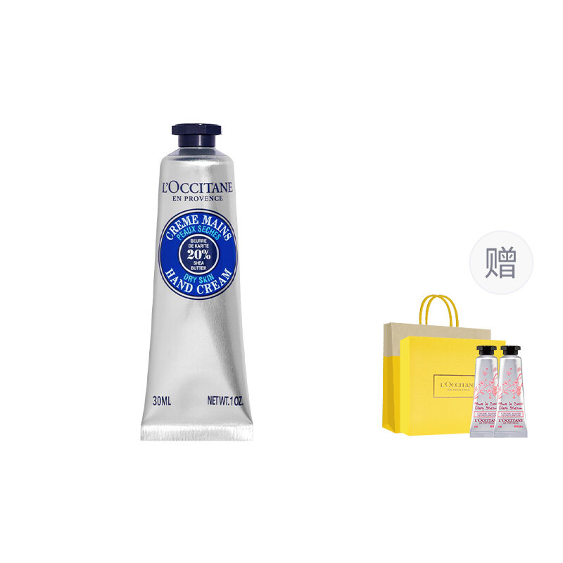 Крем для рук унисекс LOCCITANE Мед Цветы Вишни Шеа Ароматическая увлажняющая, 75 мл