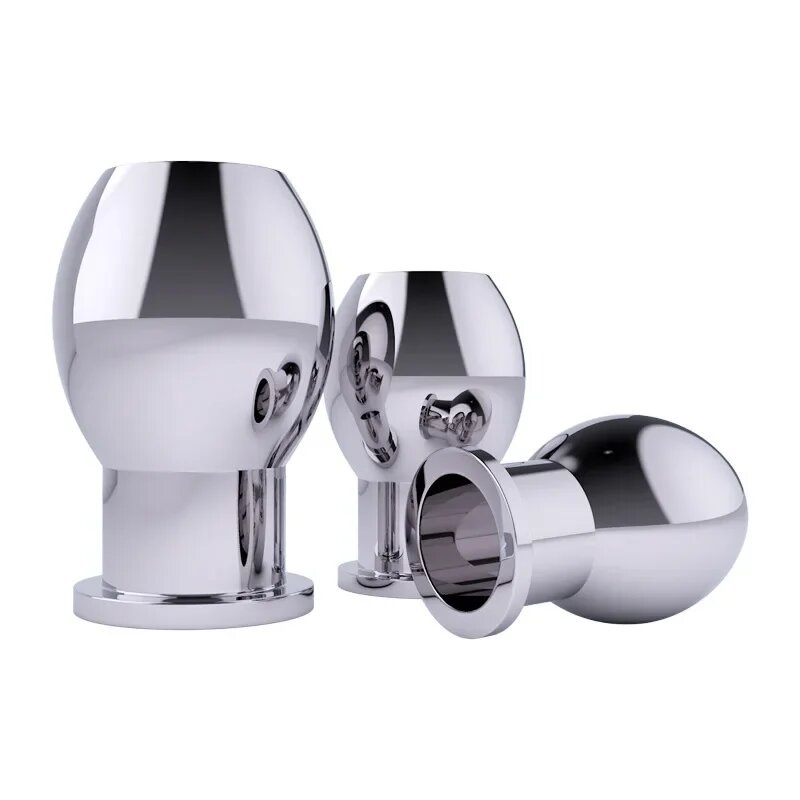 Анальная пробка Душ Клизма Анальный расширитель Полая анальная пробка Секс-игрушки для женщин L