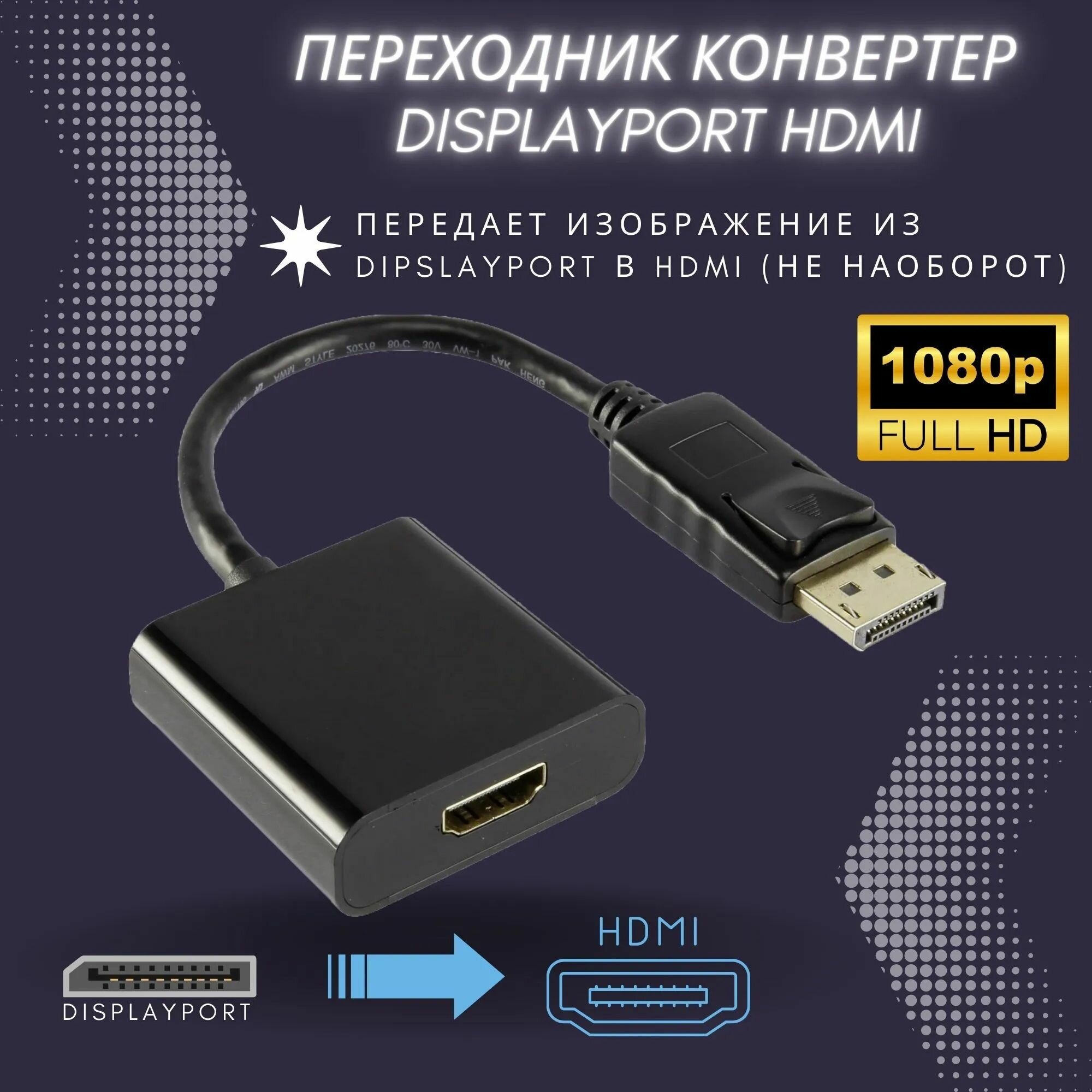 Переходник/сплиттер DP HDMI