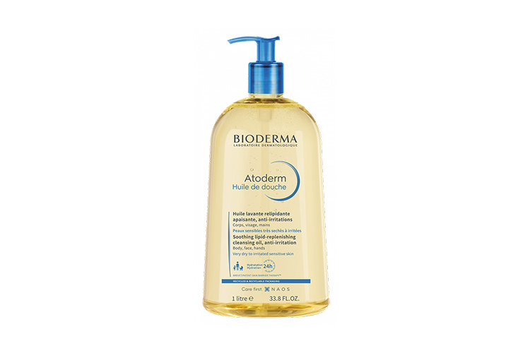 Гель очищающий унисекс BIODERMA 5750020, 1000 мл, мягкий, от зуда, увлажняющий, освежающий