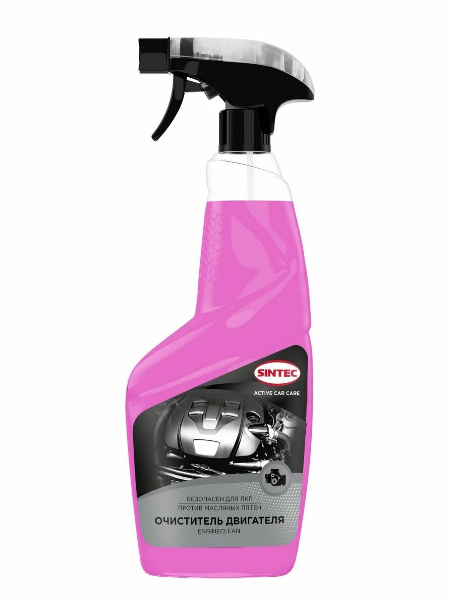 Очиститель двигателя Engineclean 550мл (спрей), SINTEC 102384
