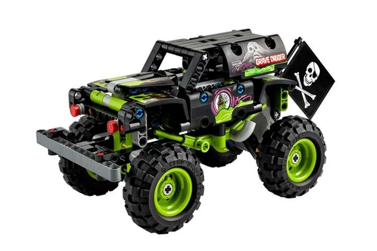 Механический набор унисекс LEGO Technic Monster Jam Grave Digger 42118, пластиковые строительные блоки, 300 деталей, артикул 5760463