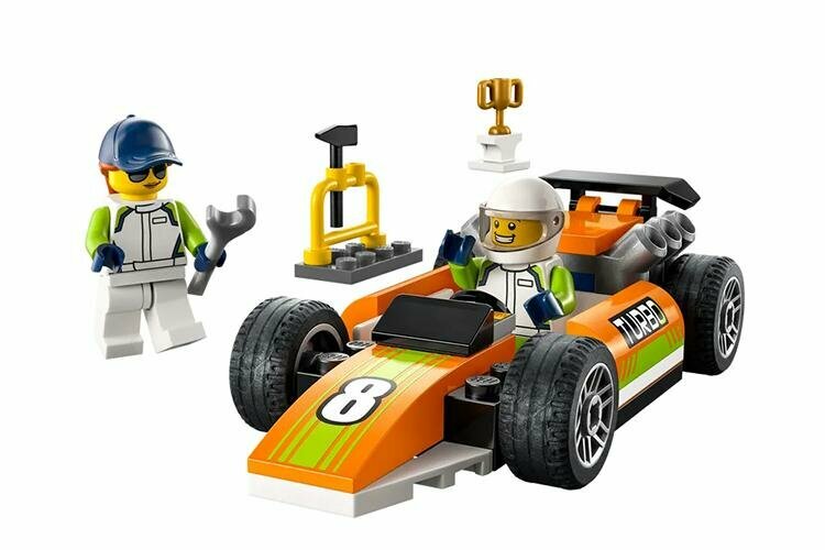 Конструктор LEGO City Гоночный конструктор 46 деталей 60322 Racing