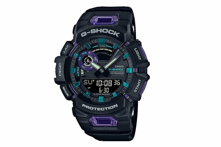 Смарт-часы мужские CASIO G-Shock GBA-900-1A6, ударопрочные, с браслетом