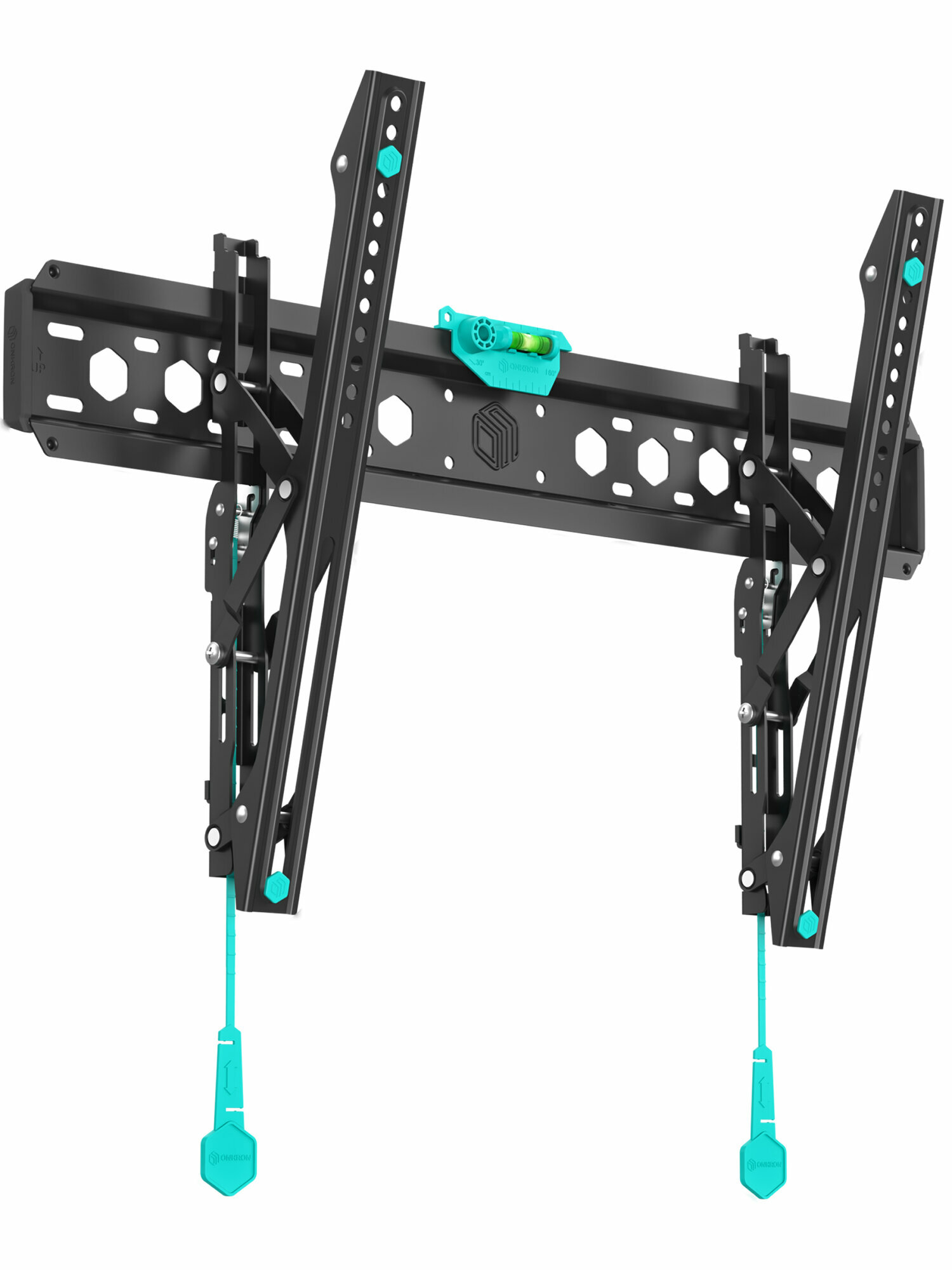 Кронштейн на стену ONKRON TM6 для телевизора 43"-85", наклонный, до 68.2 кг, черный