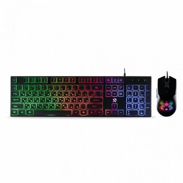 Комплект кл-ра+мышь Smartbuy Rush B18 черный (SBC-251750G-K)