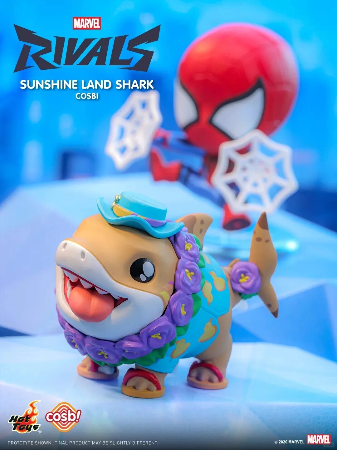 Коллекционная фигурка Hot Toys Marvel Rivals Sunshine Land Shark