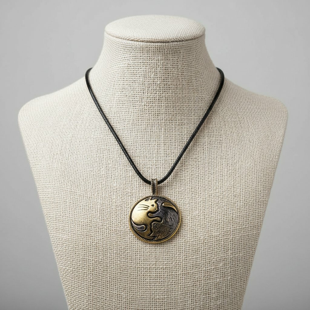 Подвеска Народные промыслы, янтарь