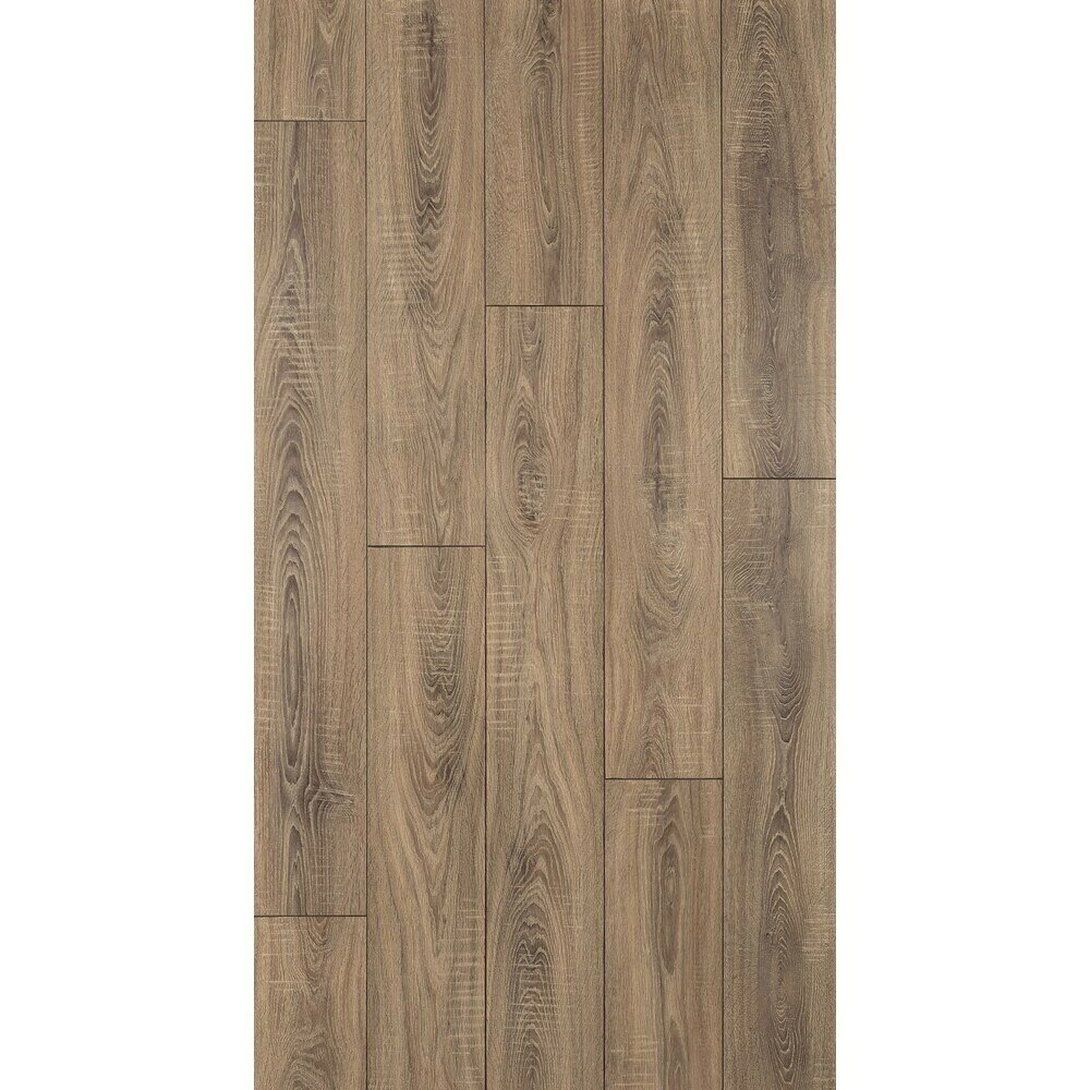 Ламинат 33 класс Эггер Хоум дуб тосколано табак 1,745 кв. м 10 мм с фаской влагостойкий