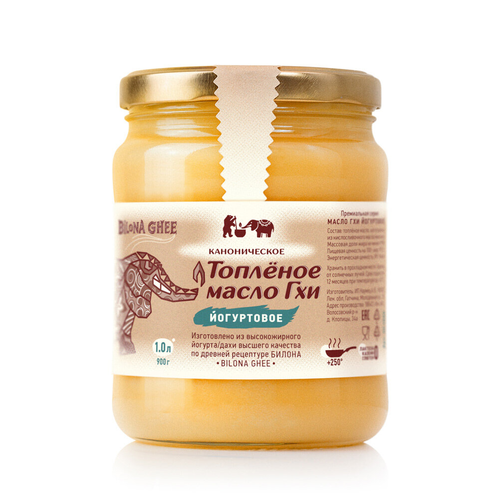 Медведь & Слон масло Йогуртовое, 900г