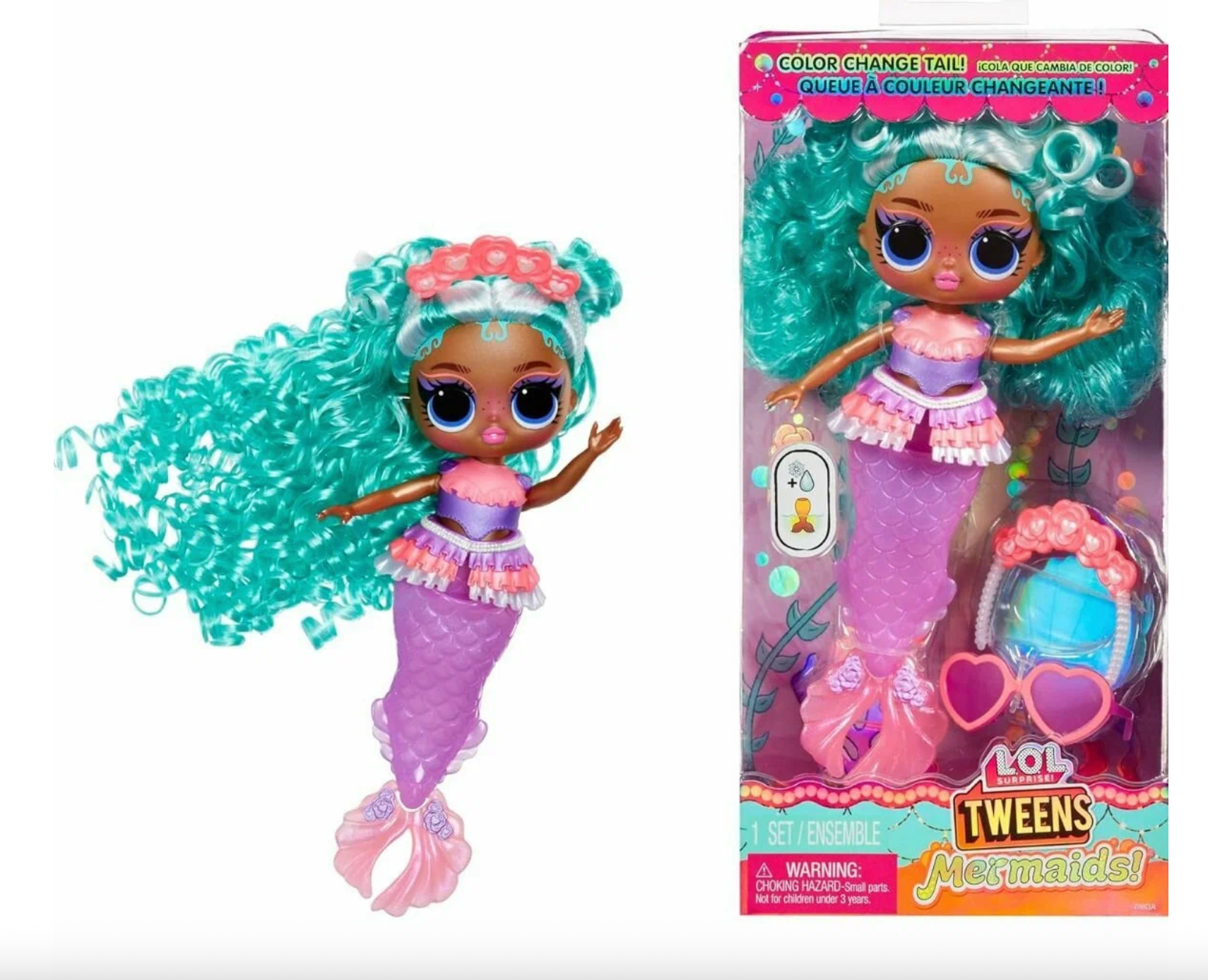Кукла русалка LOL Surprise Tweens Mermaid Серена Фин