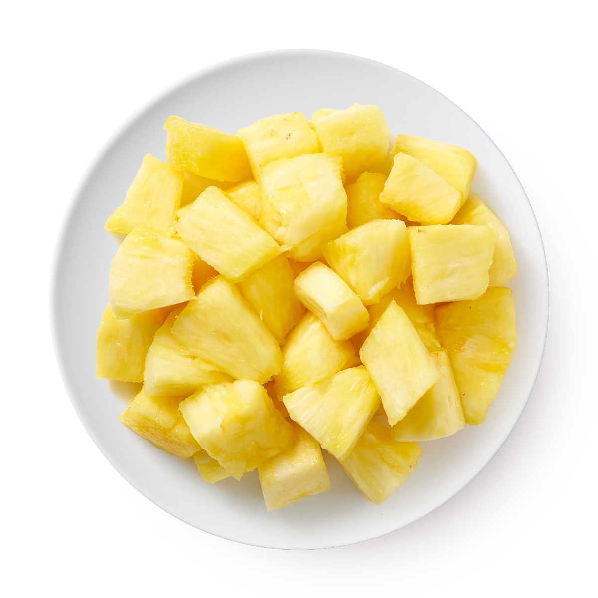 Ананас "Из Лавки", кубики, в пластиковом контейнере, 1 упаковка