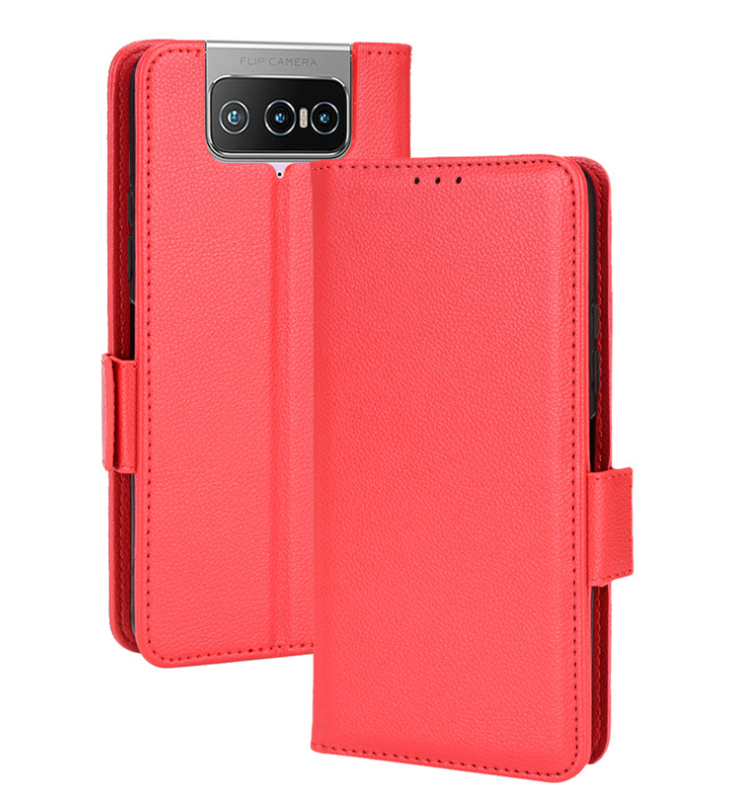 Чехол-книжка MyPads для Asus Zenfone 7 ZS670KS/ 7 Pro ZS671KS / Асус Зенфон 7 ZS670KS красный MyPads