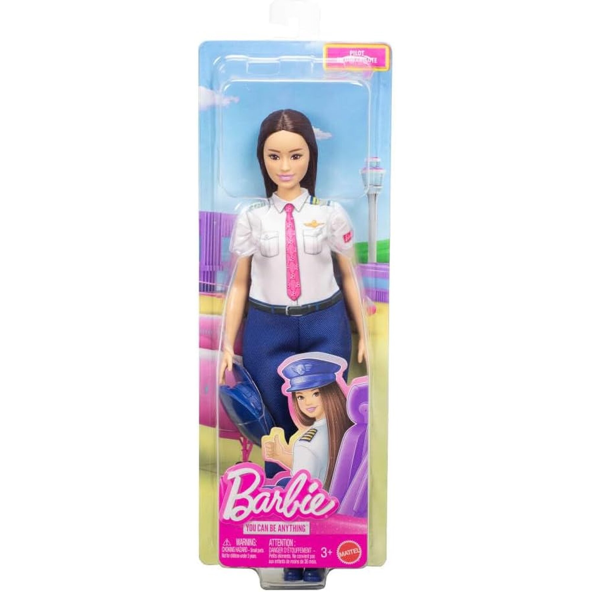 Кукла Mattel Barbie Карьера - Кукла Барби Пилот в форме - Барби JKF75