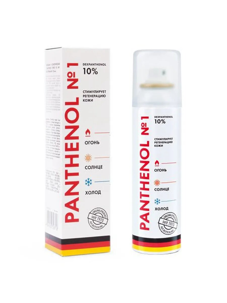 Пантенол спрей N1, 10%, спрей для местного и наружного приме