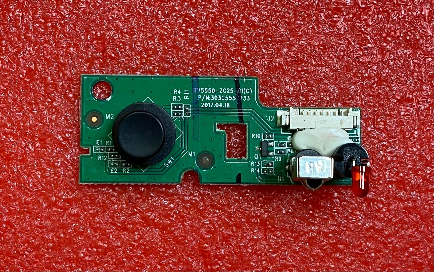 Кнопка включения и ИК-приемник TV5550-ZC25-01(C)