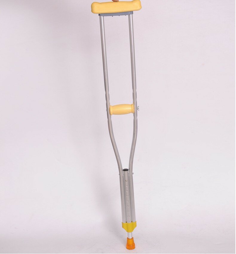 Подлокотные костыли из нержавеющей стали, подлокотные костыли из алюминиевого сплава, легкие двойные костыли, ходунки для пожилых людей, портативные ходунки для людей с переломами.