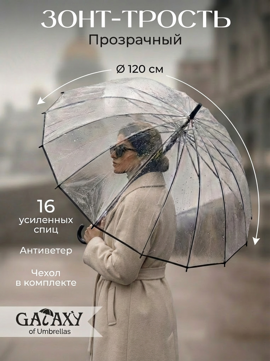 Зонт-трость