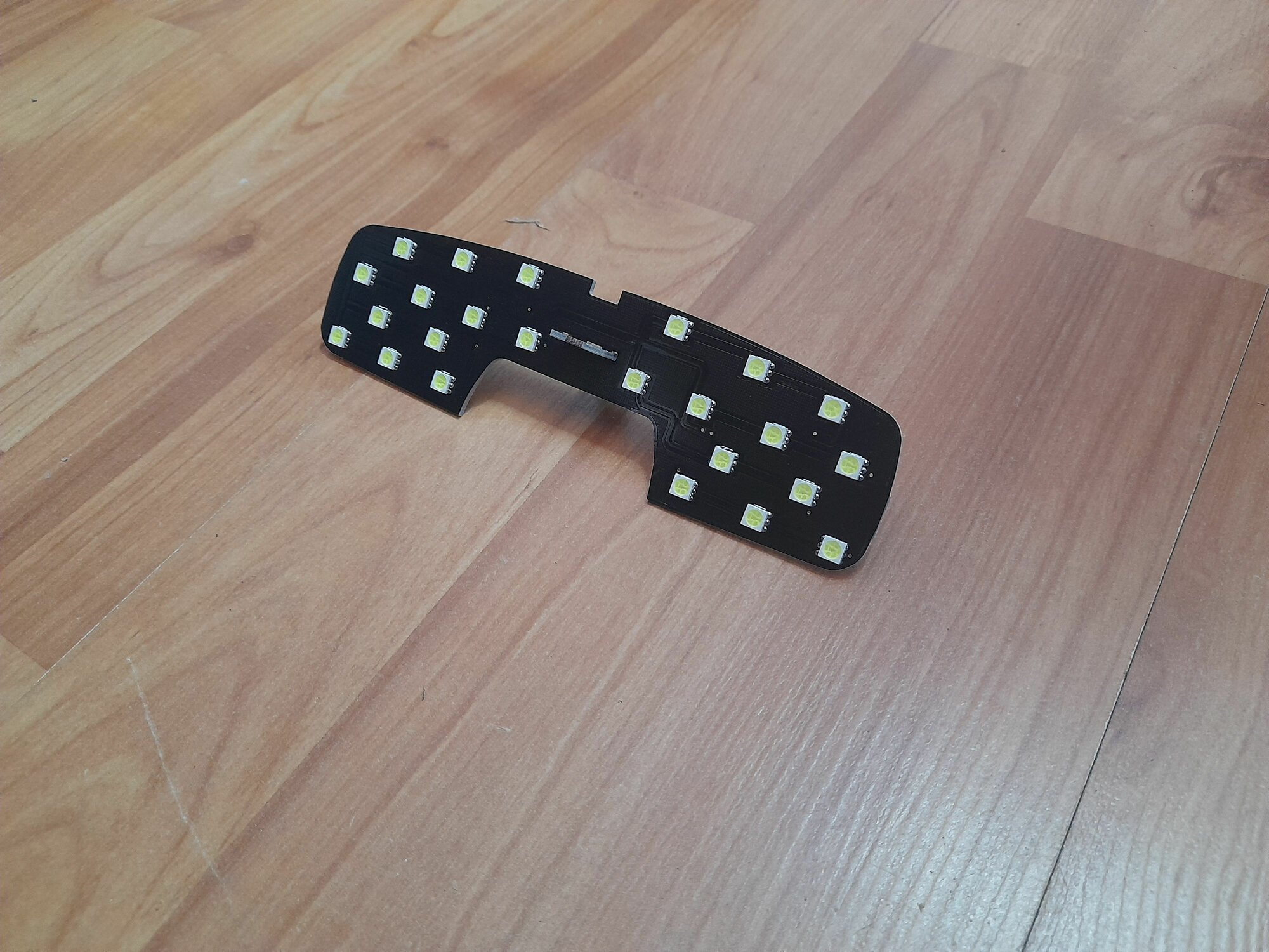 Лампы диодные плата в плафон салона однокнопочный на Форд Фокус 2 (2008-2011 г. в.)