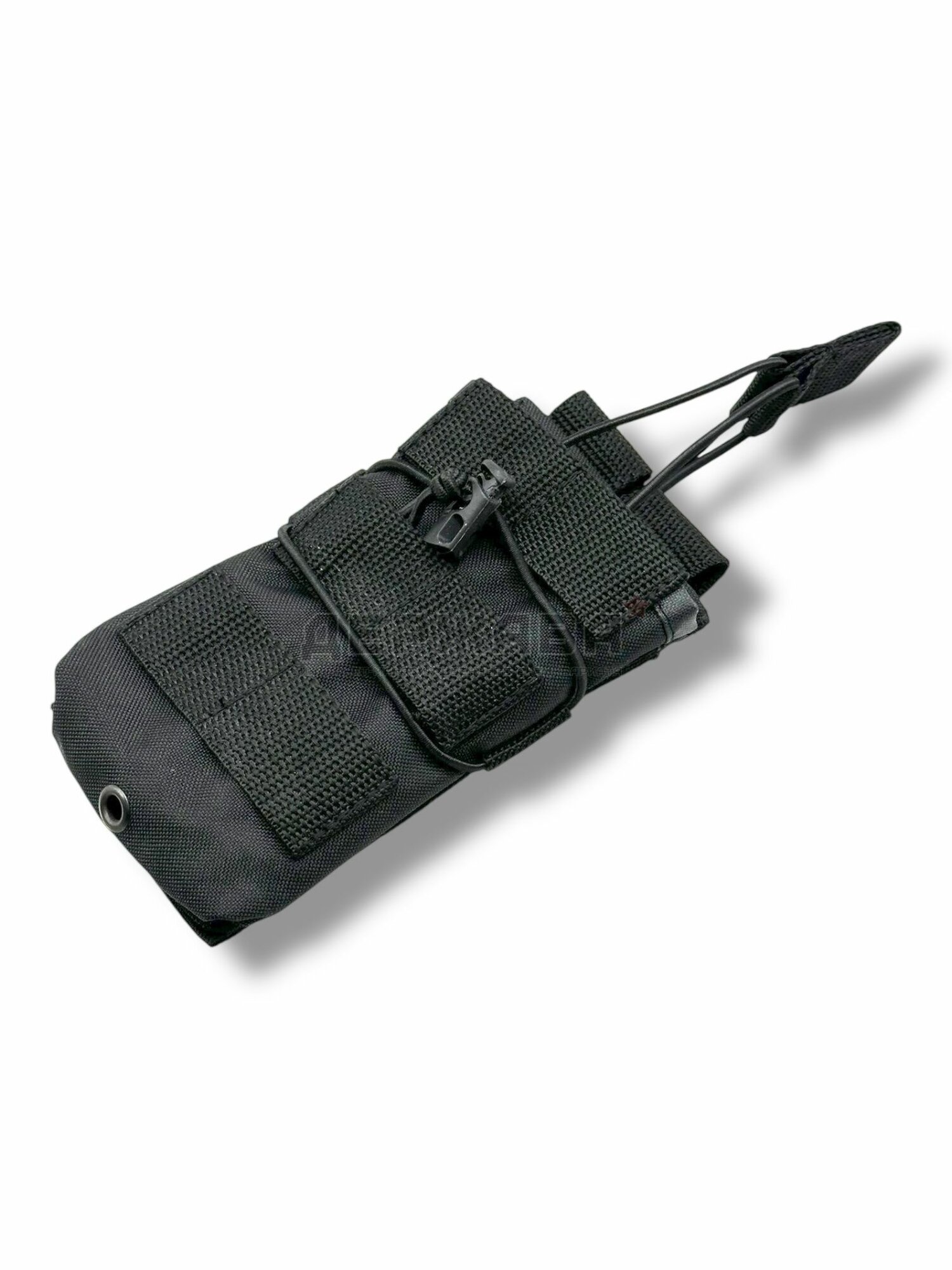 Подсумок тактический универсальный Molle черный для рации