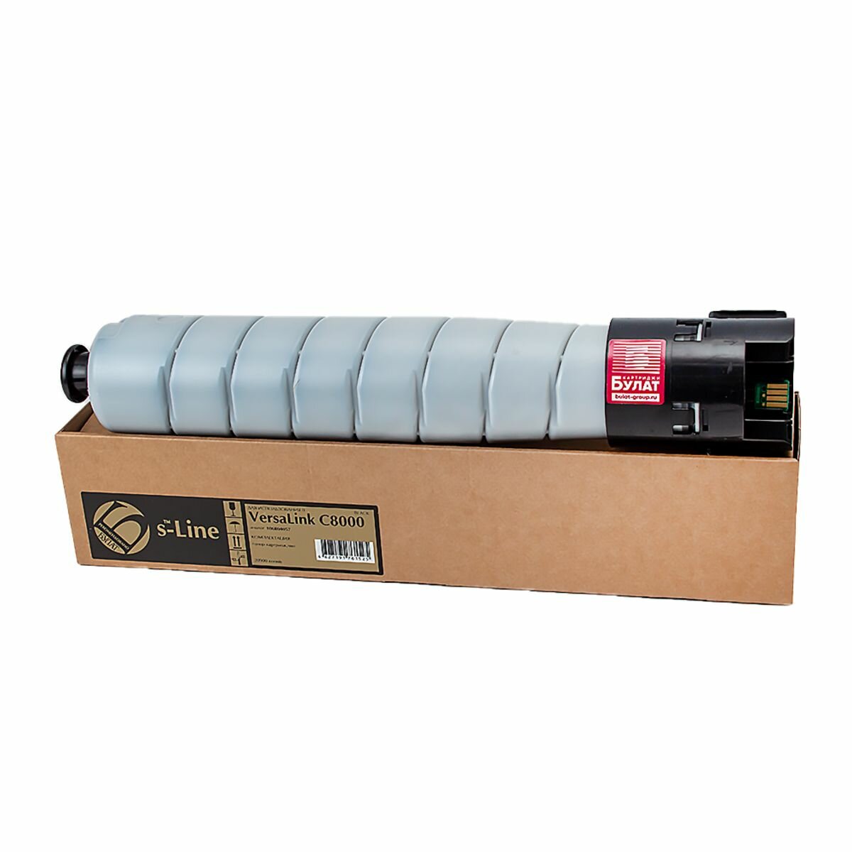 Тонер-картридж булат s-Line 106R04057 для Xerox VersaLink C8000 (Чёрный, 20900 стр.)
