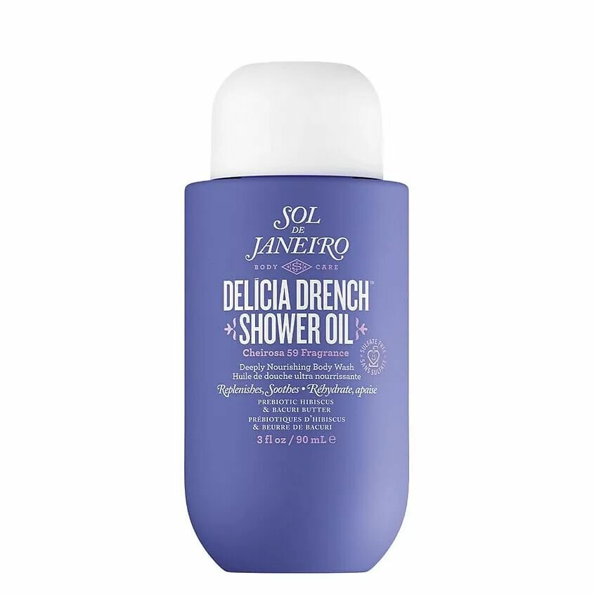 Крем-гель для душа Sol de Janeiro Delicia Drench Shower Oil, 90 мл